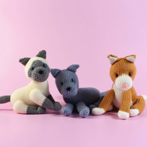 12 Parlor Cats Free Knitting Patterns ⋆ Bright Stuffs