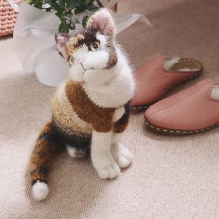 12 Parlor Cats Free Knitting Patterns ⋆ Bright Stuffs