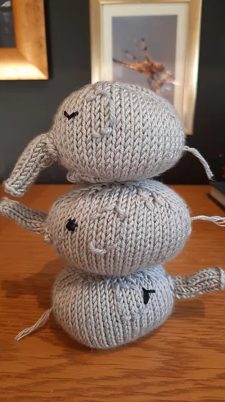 8 Knitted Stacking Toy Free Patterns ⋆ Bright Stuffs