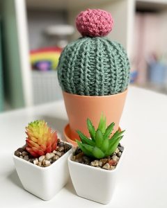 10 Knitted Plants Free Patterns ⋆ Bright Stuffs