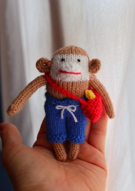 14 Knitted Monkey Free Patterns ⋆ Bright Stuffs