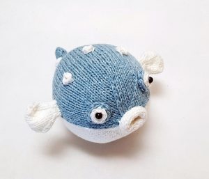 16 Knitted Fish Free Patterns ⋆ Bright Stuffs