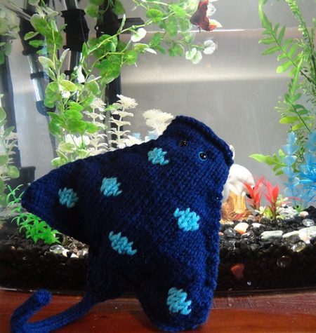 16 Knitted Fish Free Patterns ⋆ Bright Stuffs
