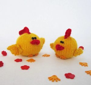 10 Cutest Knitted Chicken Free Patterns ⋆ Bright Stuffs