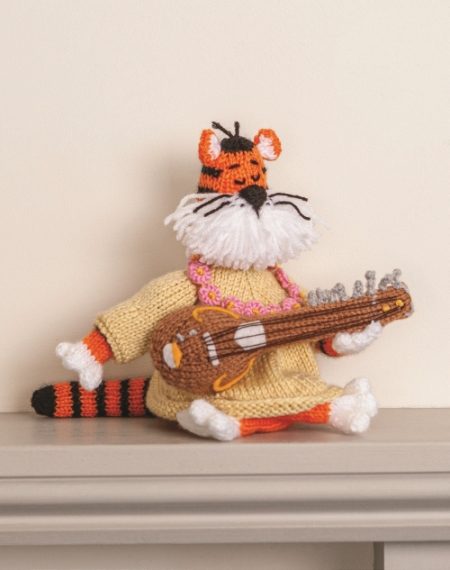 9 Knitted Tiger Free Patterns ⋆ Bright Stuffs