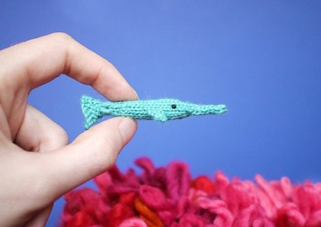 16 Knitted Fish Free Patterns ⋆ Bright Stuffs