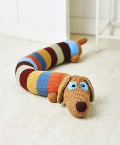 14 Unique Knitted Draft Stoppers ⋆ Bright Stuffs