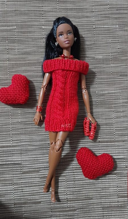 18 Knitted Barbie Cloth Free Patterns ⋆ Bright Stuffs