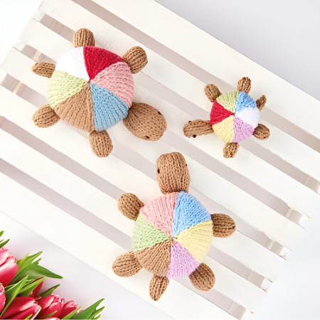 12 Knitted Turtle Free Patterns ⋆ Bright Stuffs