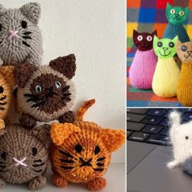 11 Free Rabbit Knitting Patterns ⋆ Bright Stuffs