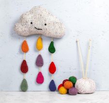 14 Knitted Wall Hanging Free Patterns ⋆ Bright Stuffs