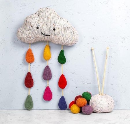 14 Knitted Wall Hanging Free Patterns ⋆ Bright Stuffs
