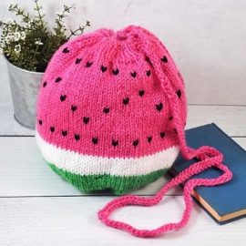 24 Knitted Bags Free Patterns ⋆ Bright Stuffs