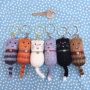 16 Knitted Keychains Free Patterns ⋆ Bright Stuffs