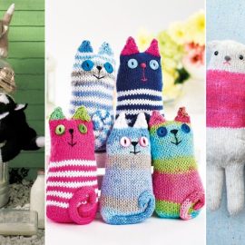 11 Free Rabbit Knitting Patterns ⋆ Bright Stuffs