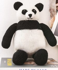 11 Knitted Pandas Free Patterns ⋆ Bright Stuffs