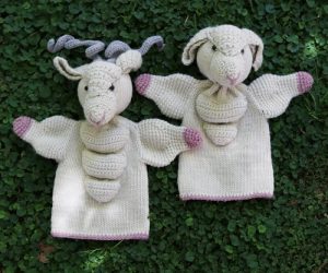 14 Knitted Hand Puppets Free Patterns ⋆ Bright Stuffs
