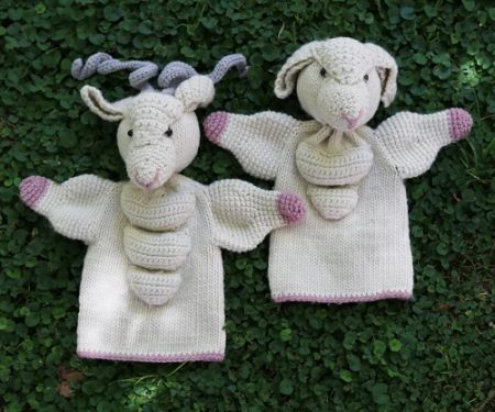 14 Knitted Hand Puppets Free Patterns ⋆ Bright Stuffs