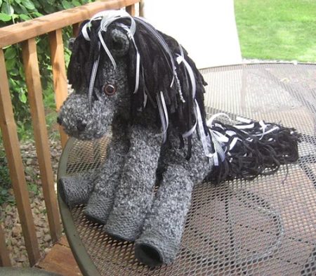 12 Knitted Horse and Ponies Free Patterns ⋆ Bright Stuffs