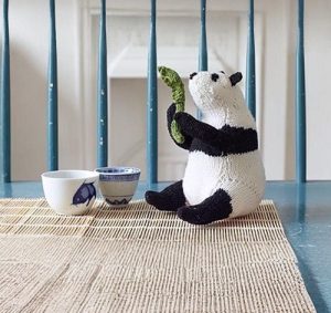 11 Knitted Pandas Free Patterns ⋆ Bright Stuffs