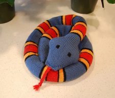 13 Knitted Snakes Free Patterns ⋆ Bright Stuffs