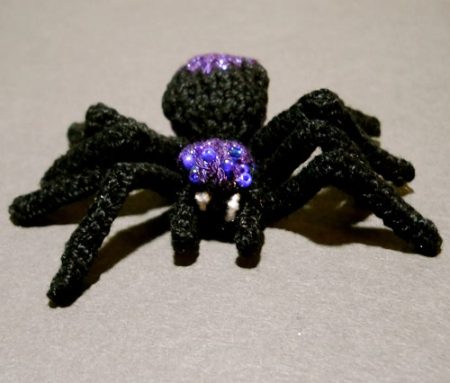 12 Knitted Spiders Free Patterns ⋆ Bright Stuffs