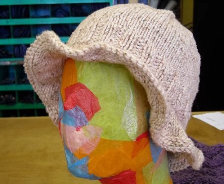12 Knitted Sun Hats Free Patterns ⋆ Bright Stuffs