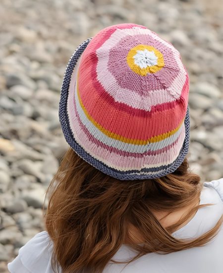 14 Knitted Summer Hats Free Patterns ⋆ Bright Stuffs