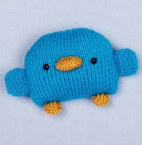 9 Knitted Blue Birds Free Patterns ⋆ Bright Stuffs