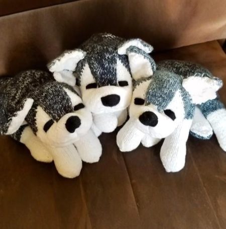 12 Knitted Puppies Free Patterns ⋆ Bright Stuffs