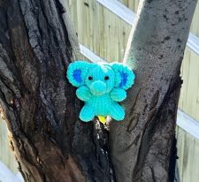 14 Knitted Mini Elephants Free Patterns ⋆ Bright Stuffs