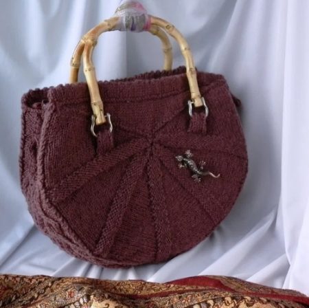 24 Knitted Bags Free Patterns ⋆ Bright Stuffs