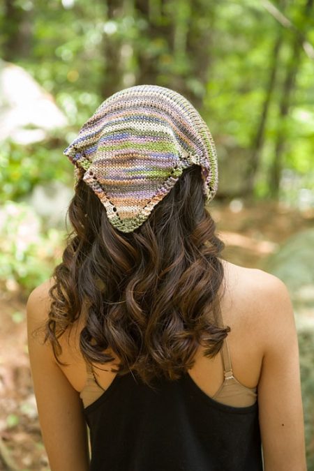 18 Knitted Kerchief Free Patterns ⋆ Bright Stuffs