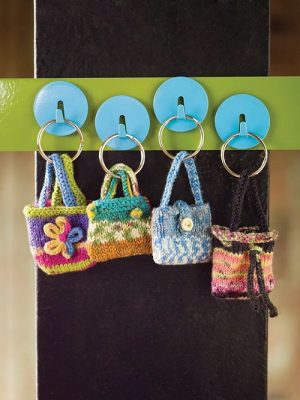 16 Knitted Keychains Free Patterns ⋆ Bright Stuffs