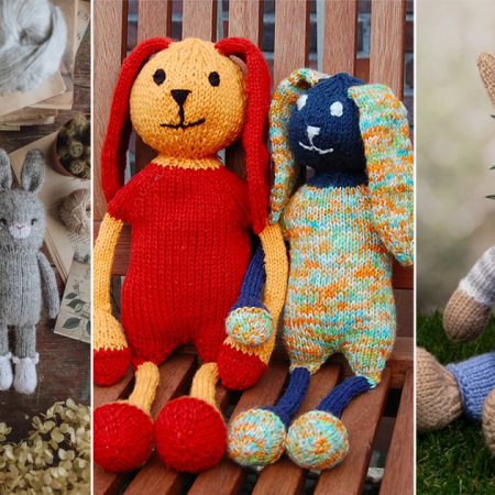 12 Free Rabbit Knitting Patterns ⋆ Bright Stuffs