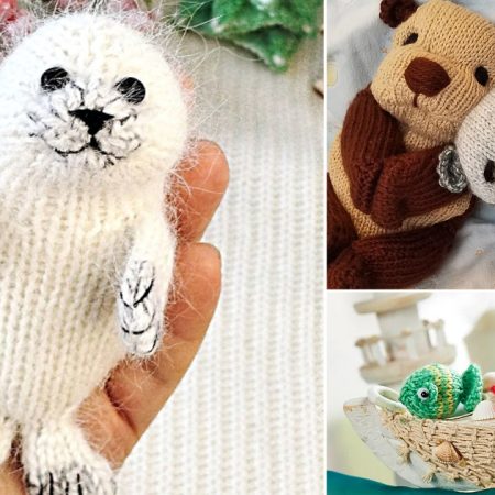 11 Free Rabbit Knitting Patterns ⋆ Bright Stuffs