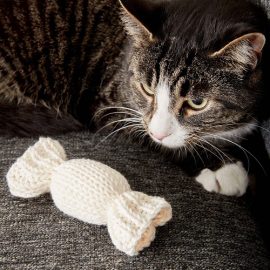 10 Free Knitted Toy Patterns For Cats ⋆ Bright Stuffs