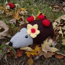 13 Knitted Hedgehogs Free Patterns ⋆ Bright Stuffs