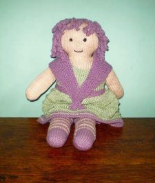 14 Knitted Rag Doll Free Patterns ⋆ Bright Stuffs