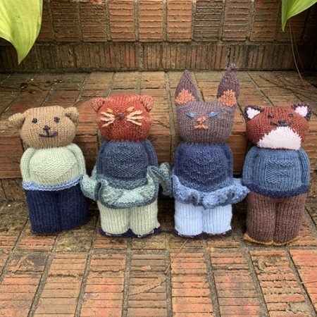 17 Knitted Animal Friends Free Patterns ⋆ Bright Stuffs