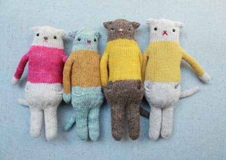 17 Knitted Animal Friends Free Patterns ⋆ Bright Stuffs