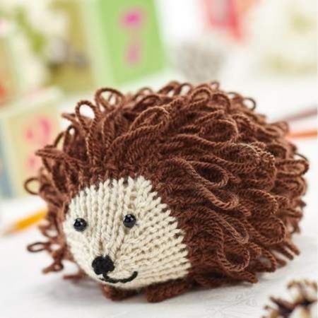 13 Knitted Hedgehogs Free Patterns ⋆ Bright Stuffs