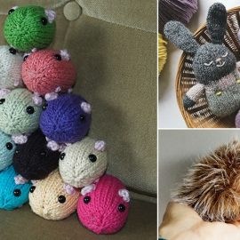 8 Cute Knitted Mini Dolls Free Patterns ⋆ Bright Stuffs
