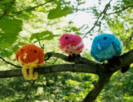 6 Knitted Pigeons Free Patterns ⋆ Bright Stuffs