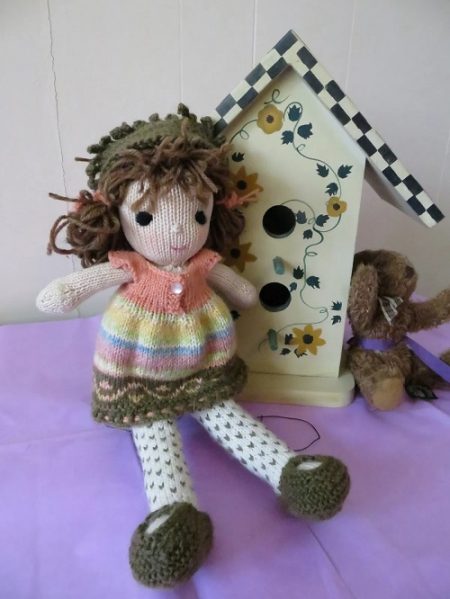 14 Knitted Rag Doll Free Patterns ⋆ Bright Stuffs