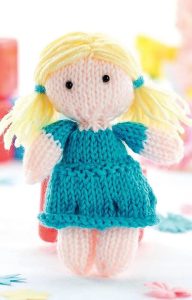 14 Knitted Rag Doll Free Patterns ⋆ Bright Stuffs