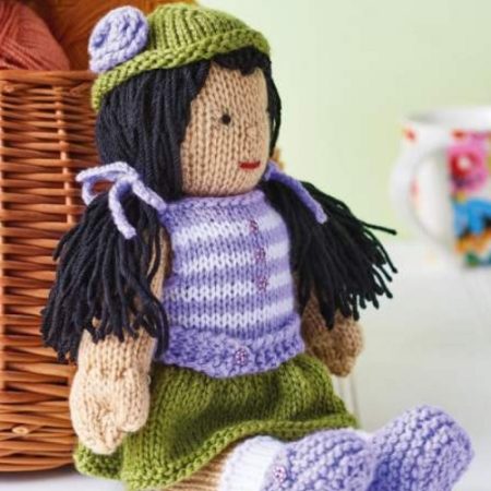 14 Knitted Rag Doll Free Patterns ⋆ Bright Stuffs