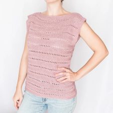 21 Knitted Sleeveless Top Free Patterns ⋆ Bright Stuffs
