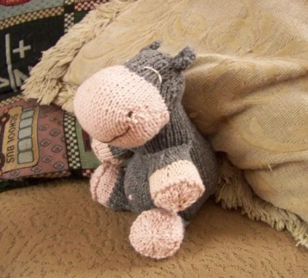 12 Knitted Hippos Free Patterns ⋆ Bright Stuffs