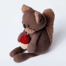 10 Knitted Squirrel Free Patterns ⋆ Bright Stuffs